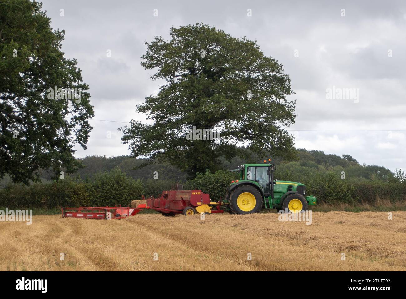 Wendover Dean, UK. 24th September, 2023. Daily farming life in Wendover ...