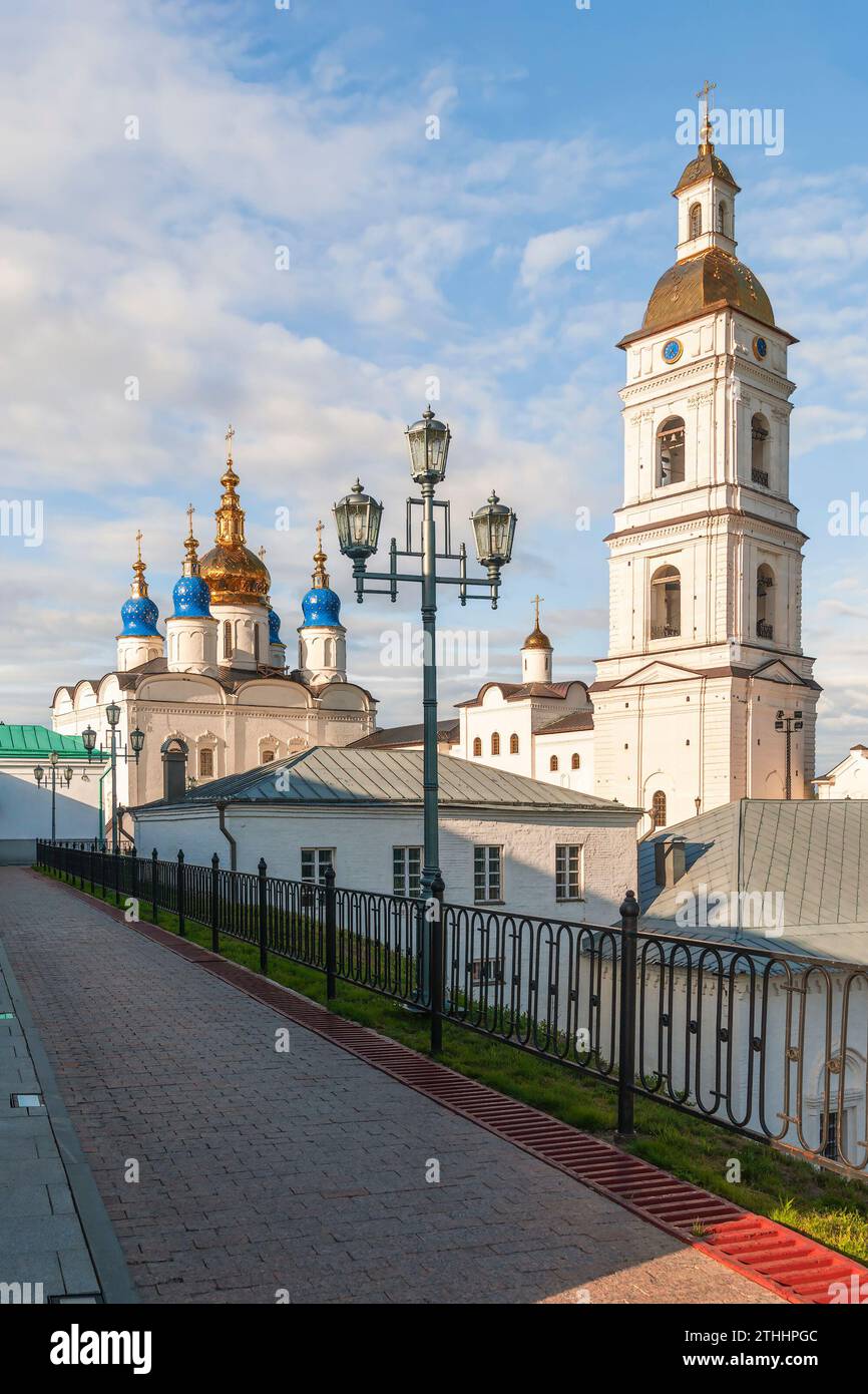 Tobolsk. Tyumen oblast. Russia, July 06, 2010 - View of St. Sophia ...