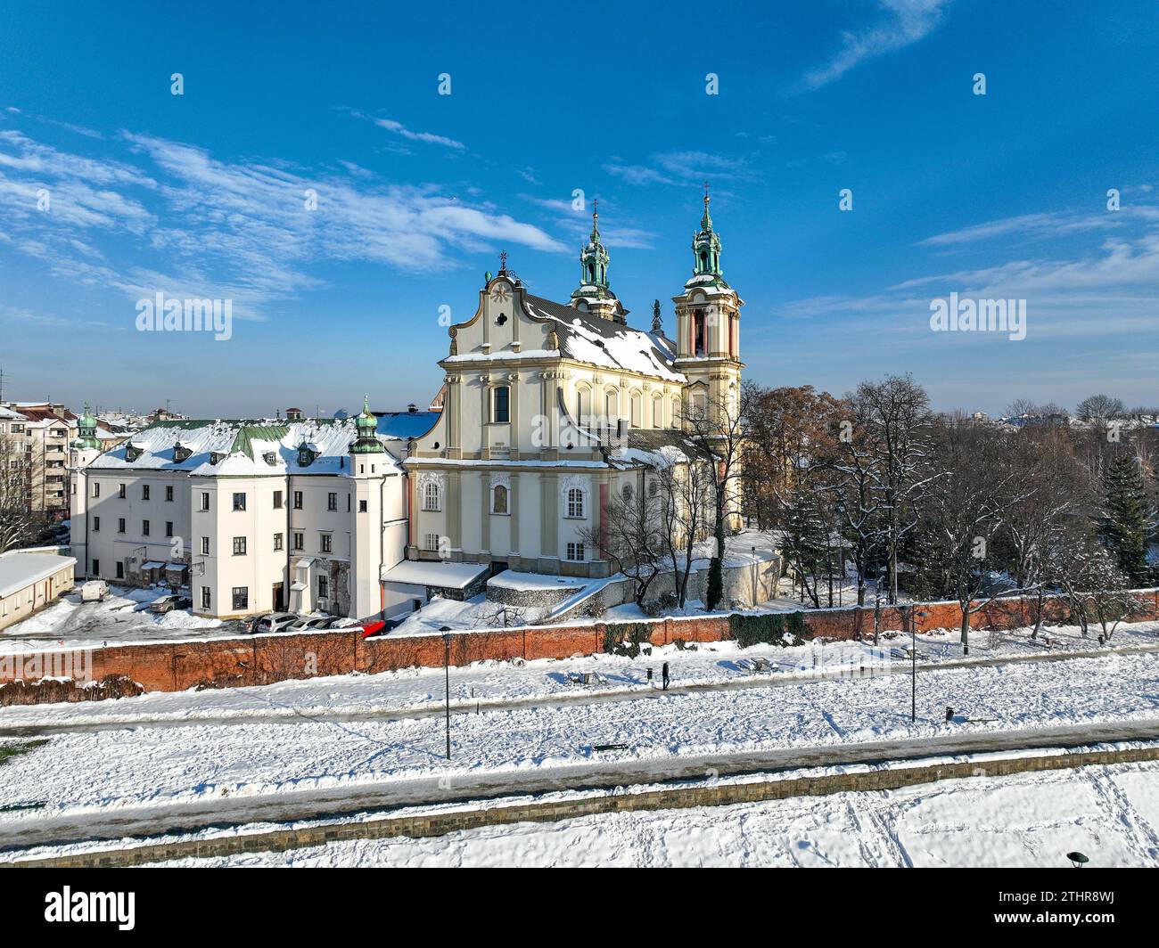 Skalka. St. Stanislaus church and Paulinite monastery in Krakow, Poland ...