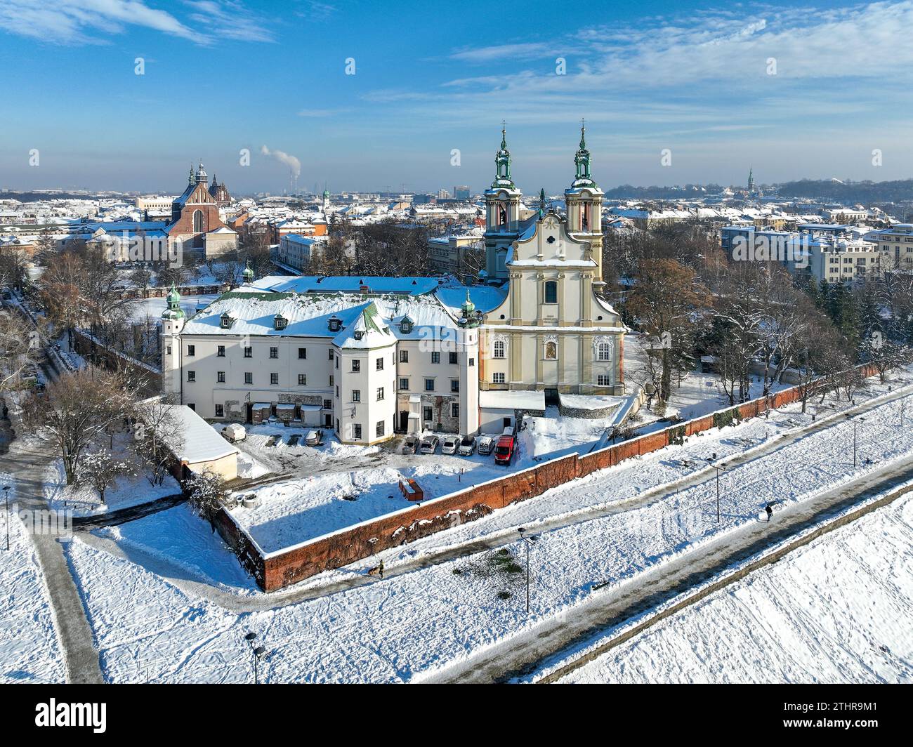 Skalka. St. Stanislaus church and Paulinite monastery in Krakow, Poland ...