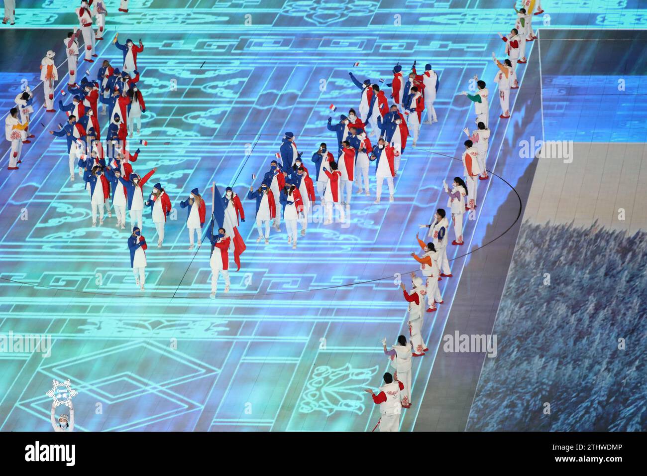 FEB 4, 2022 - Beijing, China: Opening Ceremony of the Beijing 2022 ...