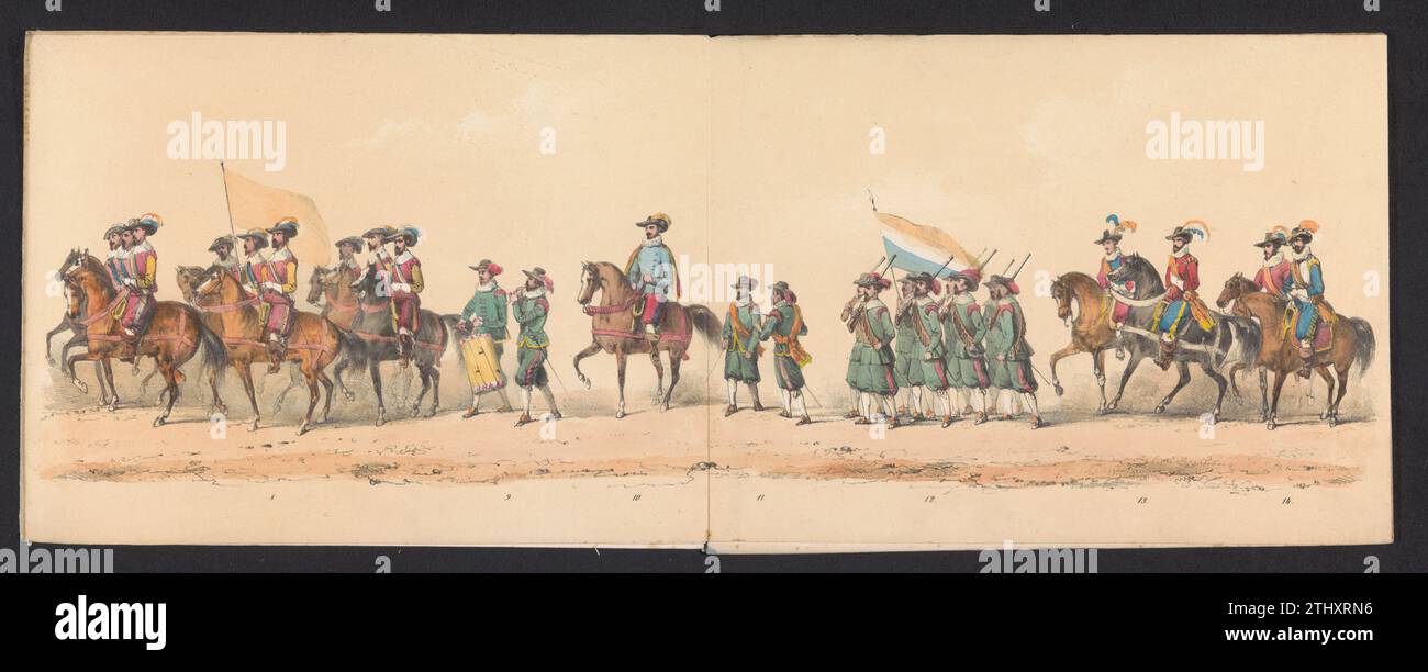 Historical parade by students from the Groningen University of Applied ...