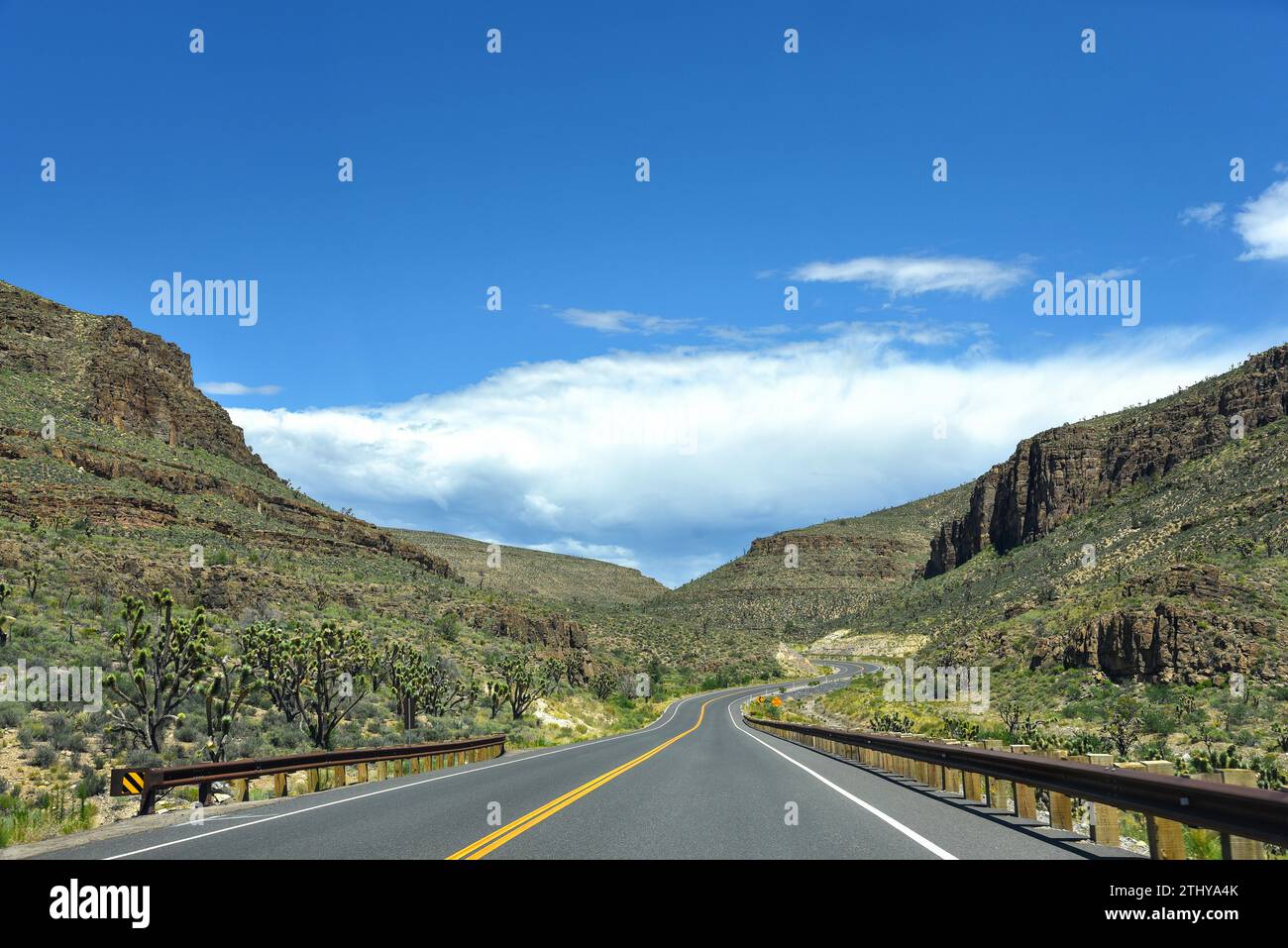 The Road to Grand Canyon West Rim, Arizona Stock Photo - Alamy