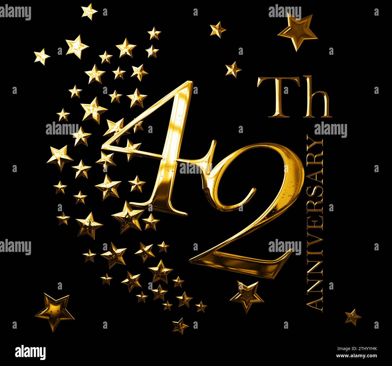 42th BIRTHDAY CELEBRATION Stock Photo - Alamy