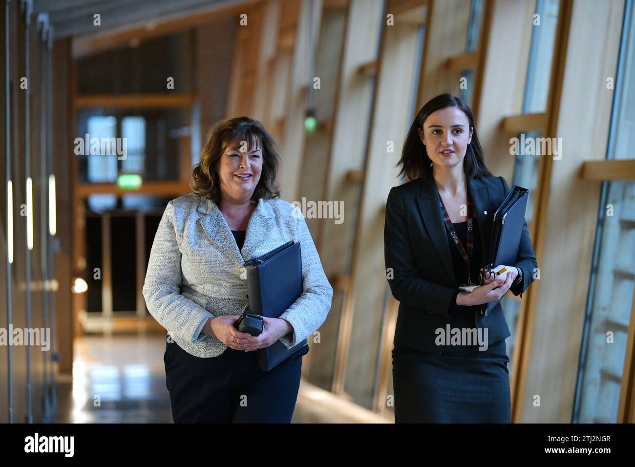 Edinburgh Scotland, UK 20 December 2023. Minister for Transport Fiona Hyslop MSP and Cabinet ...