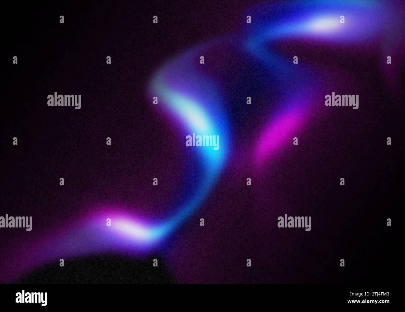 A bright colorful flash on a dark background. Blue and purple linear ...