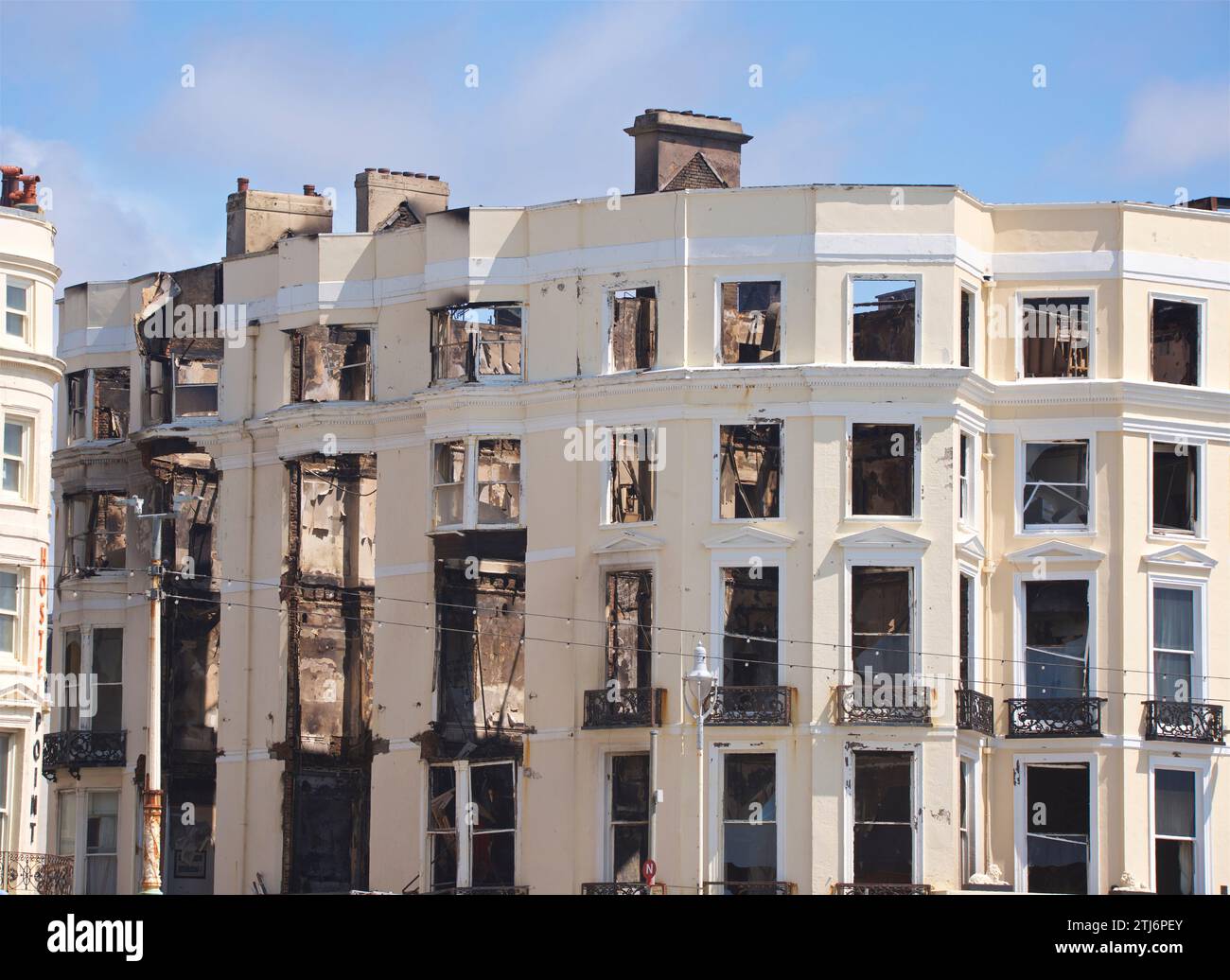 Royal albion hotel fire brighton hi-res stock photography and images - Alamy