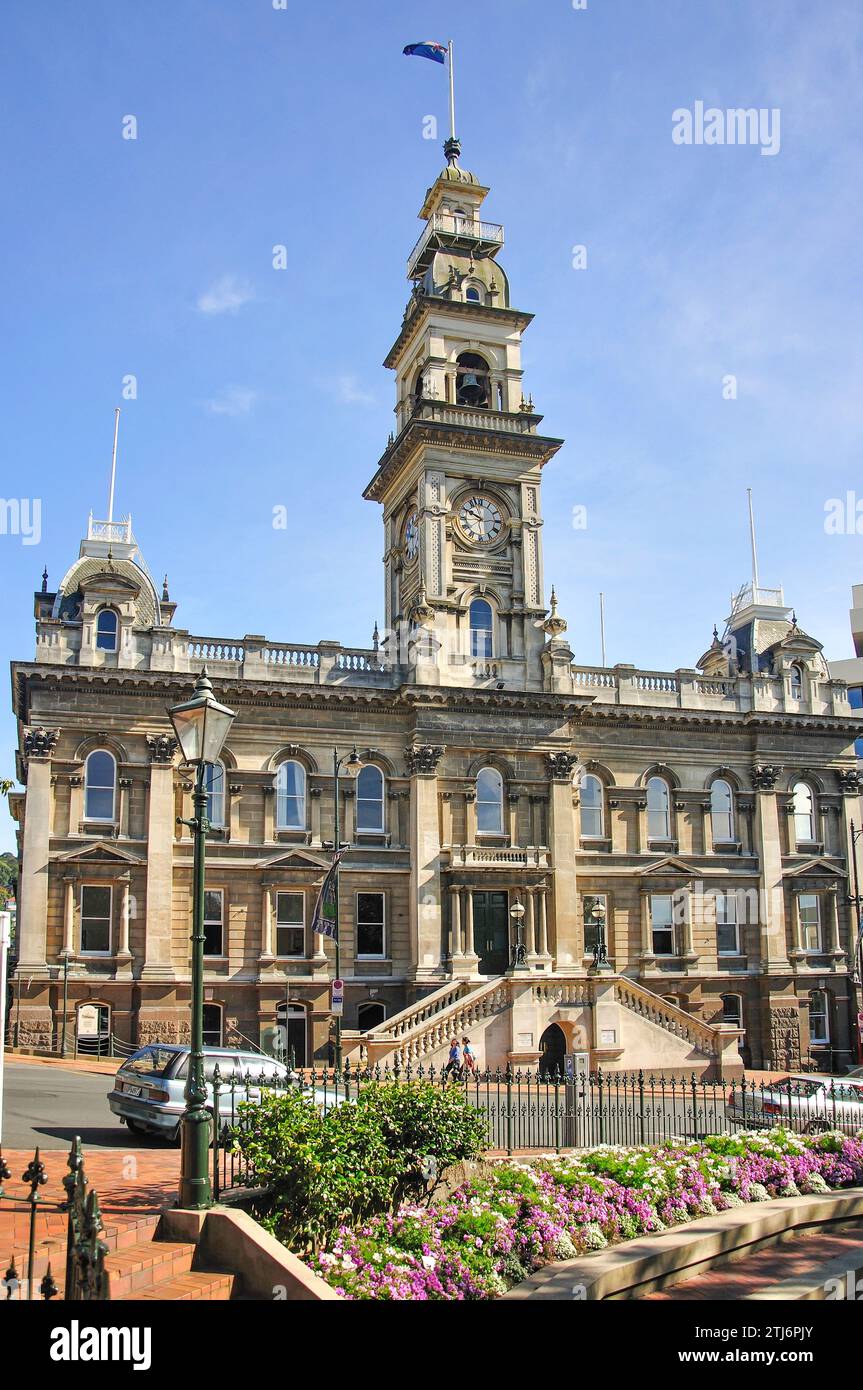 Dunedin Town Hall, The Octagon, Dunedin, Otago Region, South Island ...