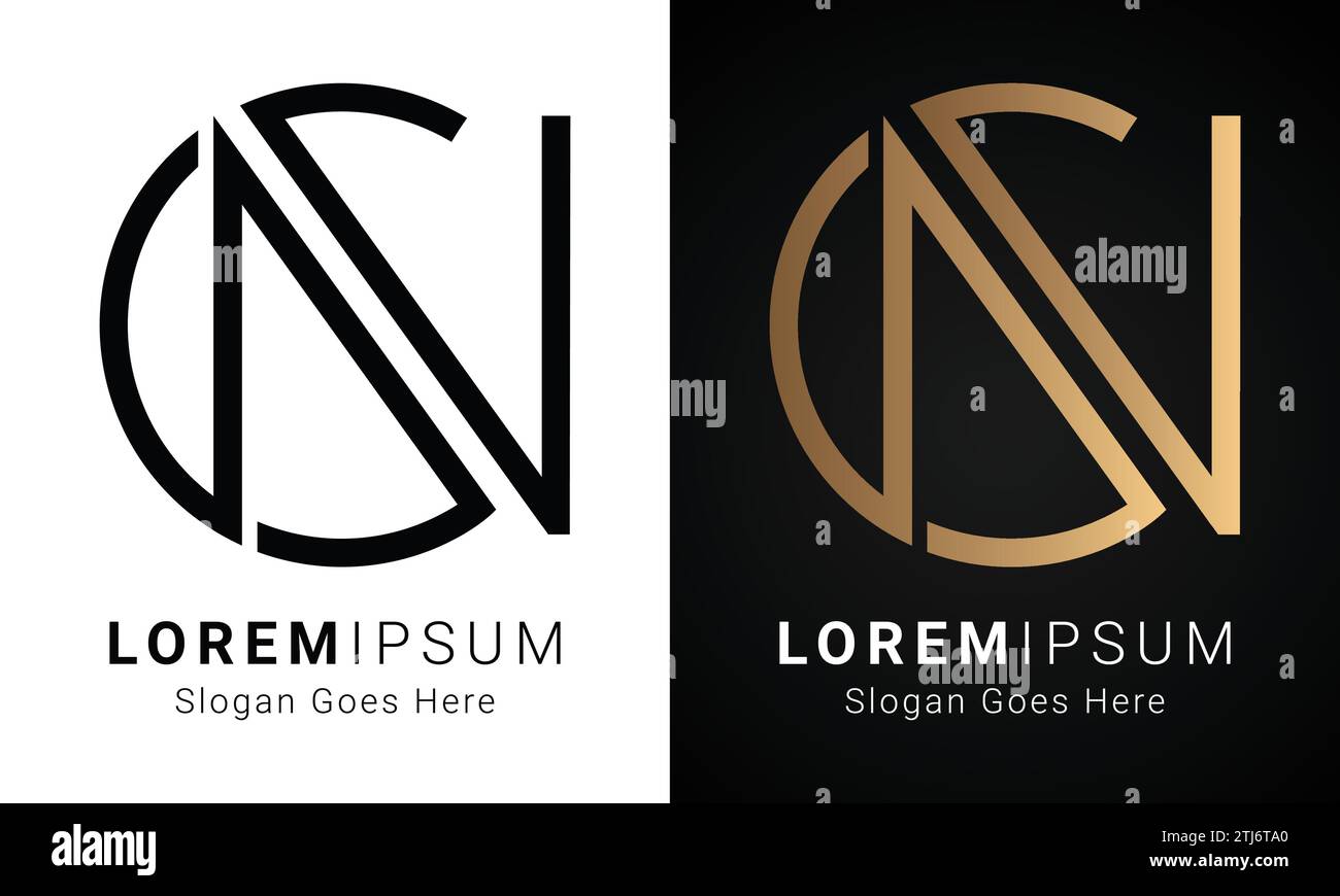 Nc initial Stock Vector Images - Alamy