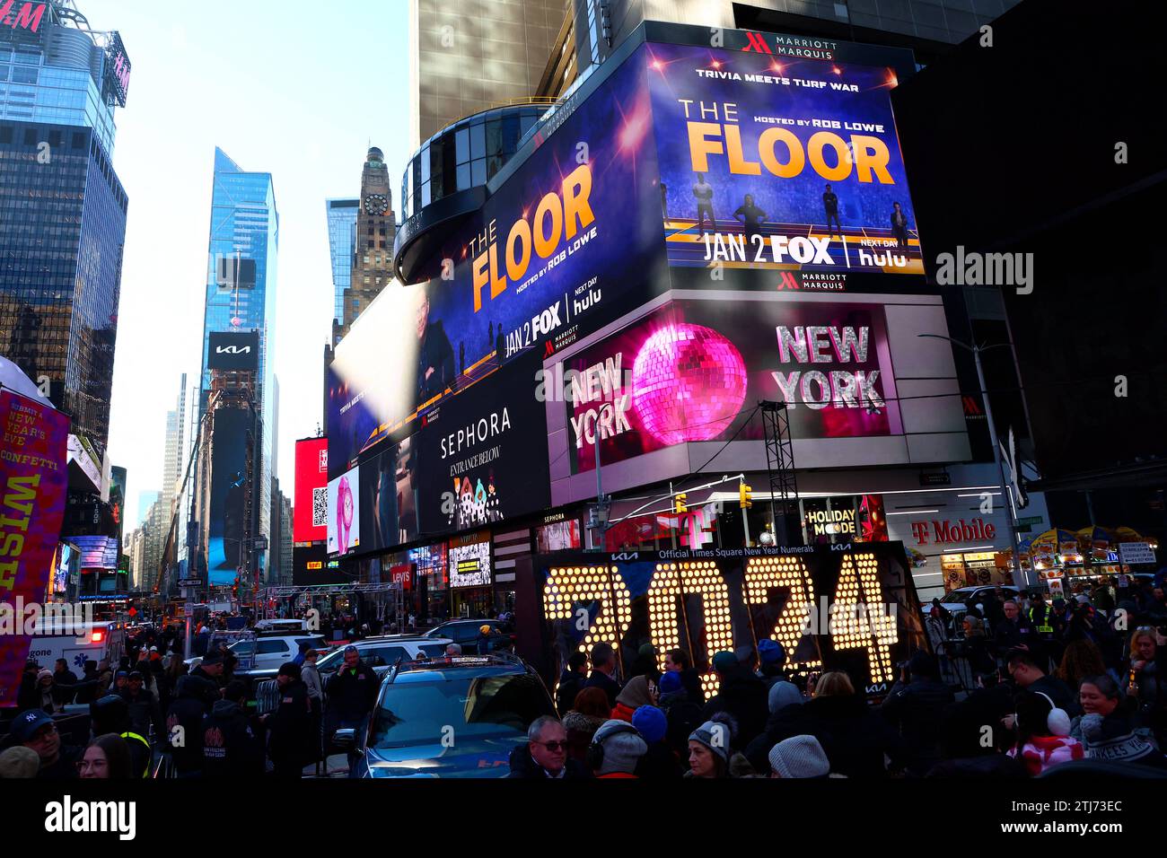 New York City, United States. 20th Dec, 2023. Official 2024 New York ...