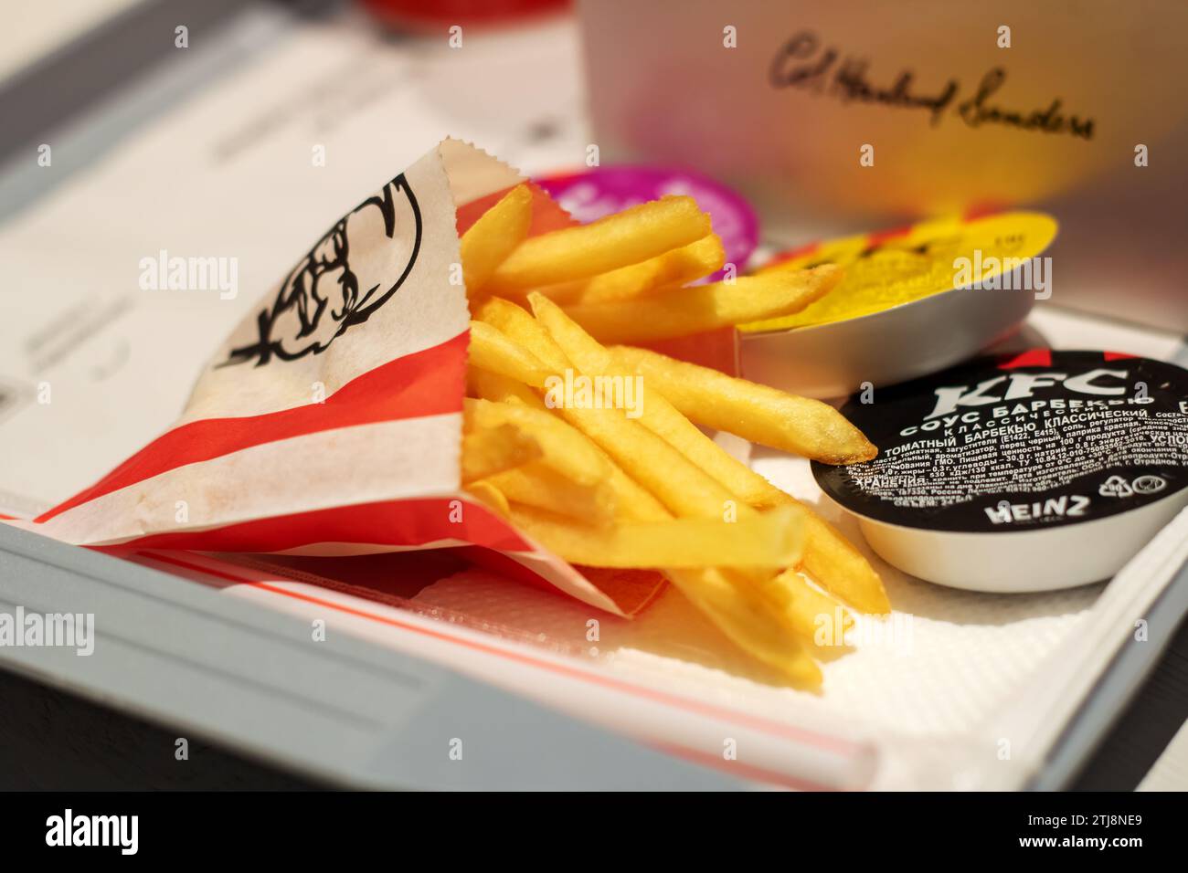 Kfc chicken pieces hi-res stock photography and images - Alamy