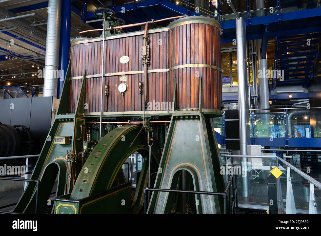 Sewage pumping steam engine, James Watt, Soho, 1883 in the Think Tank ...
