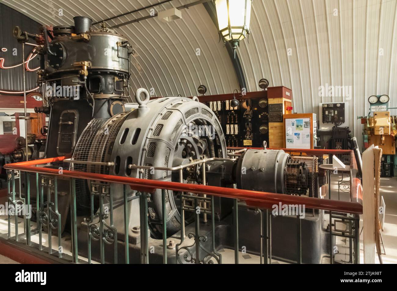 England, West Sussex, Arundel, Amberley Museum and Heritage Centre ...