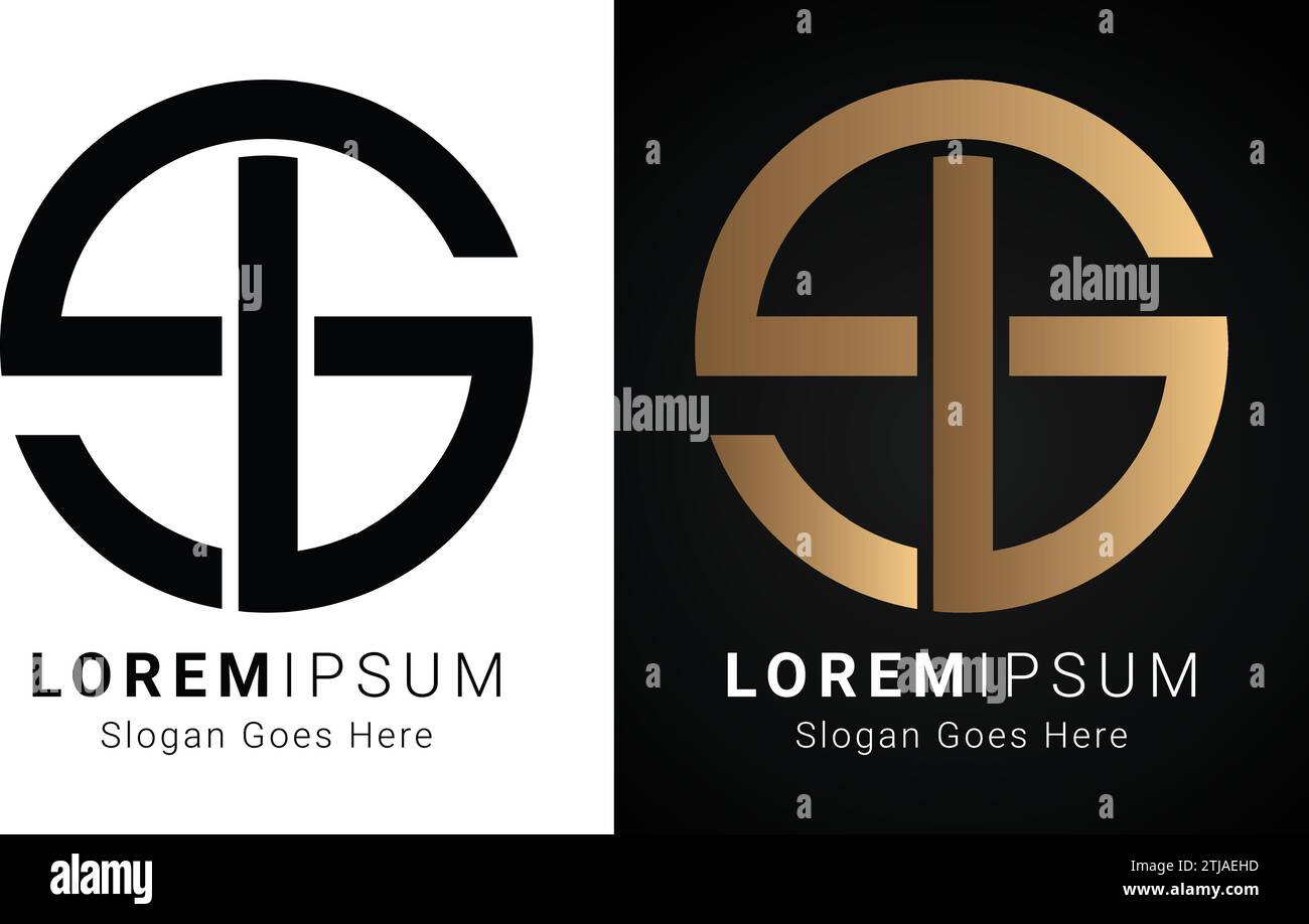 Luxury Initial LS or SL Monogram Text Letter Logo Design Stock Vector Image & Art - Alamy