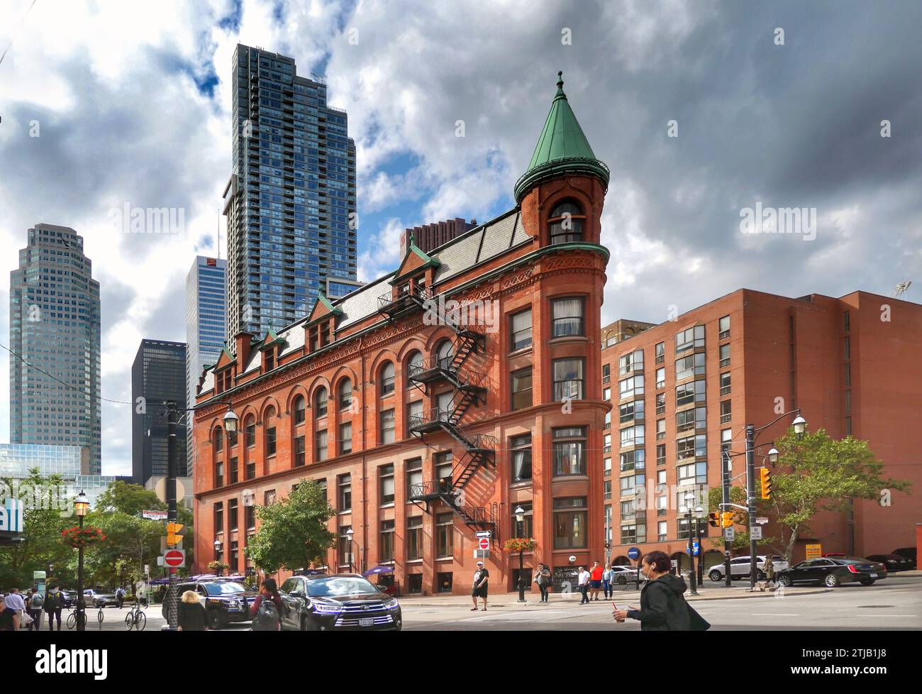 The Gooderham Building, also known as the Flatiron Building, is an ...