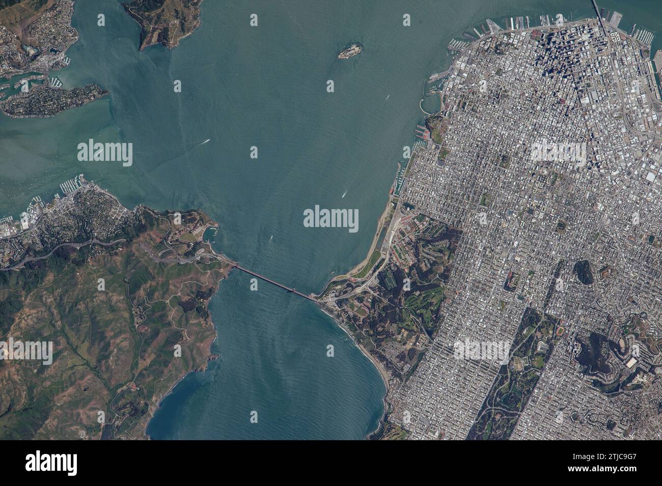 Astronaut Scott Kelly took this image of San Francisco during his One ...
