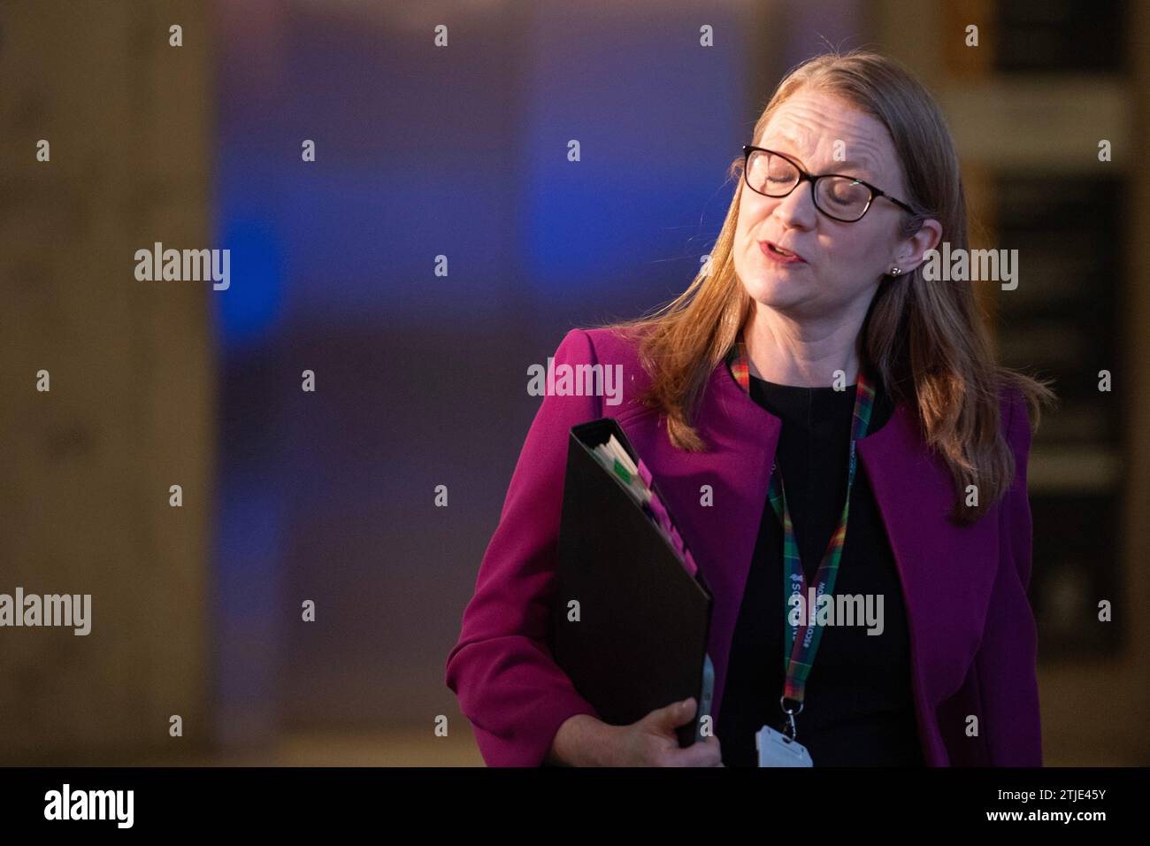 Edinburgh, Scotland, UK. 20th Dec, 2023. PICTURED: Shirley-Anne ...