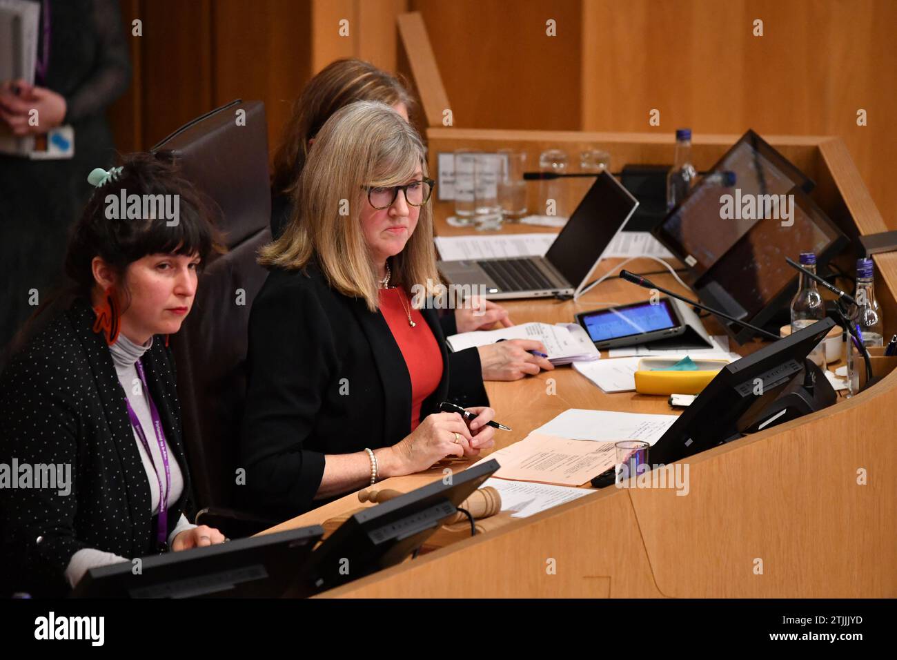 Edinburgh, Scotland, UK. 20th Dec, 2023. PICTURED: Alison Johnstone MSP ...