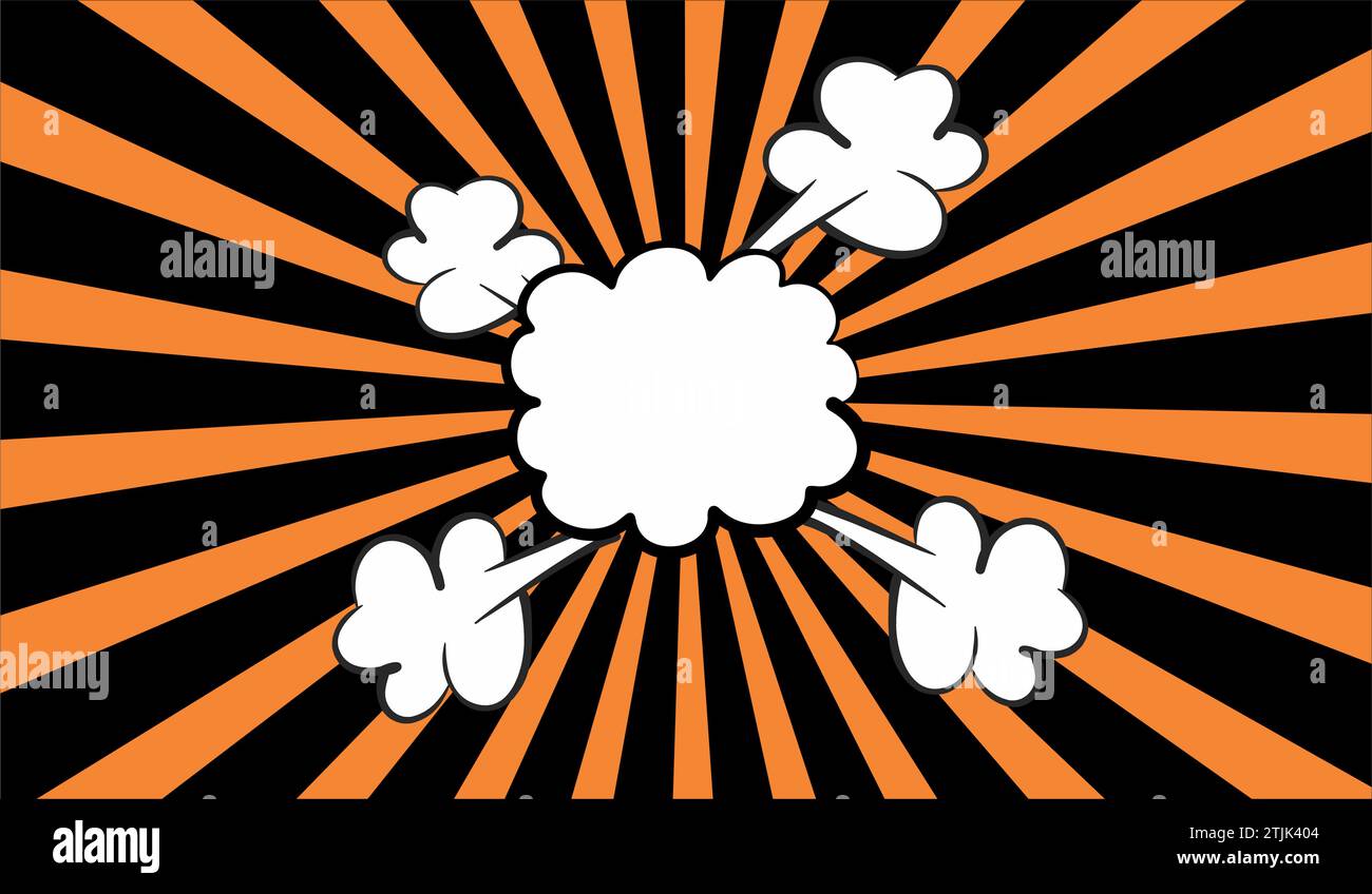 EXPLOSION EFFECT SMOKE BACKGROUND Stock Vector Image & Art - Alamy