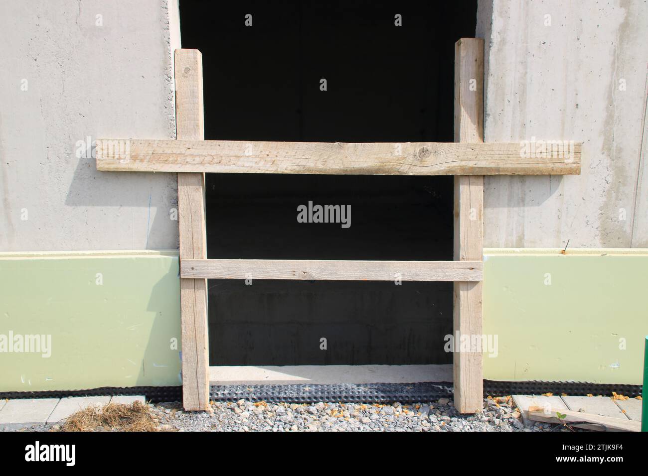 Protection against falling into a cellar in a door Stock Photo - Alamy Protection against falling into a cellar in a door Stock Photo - Alamy