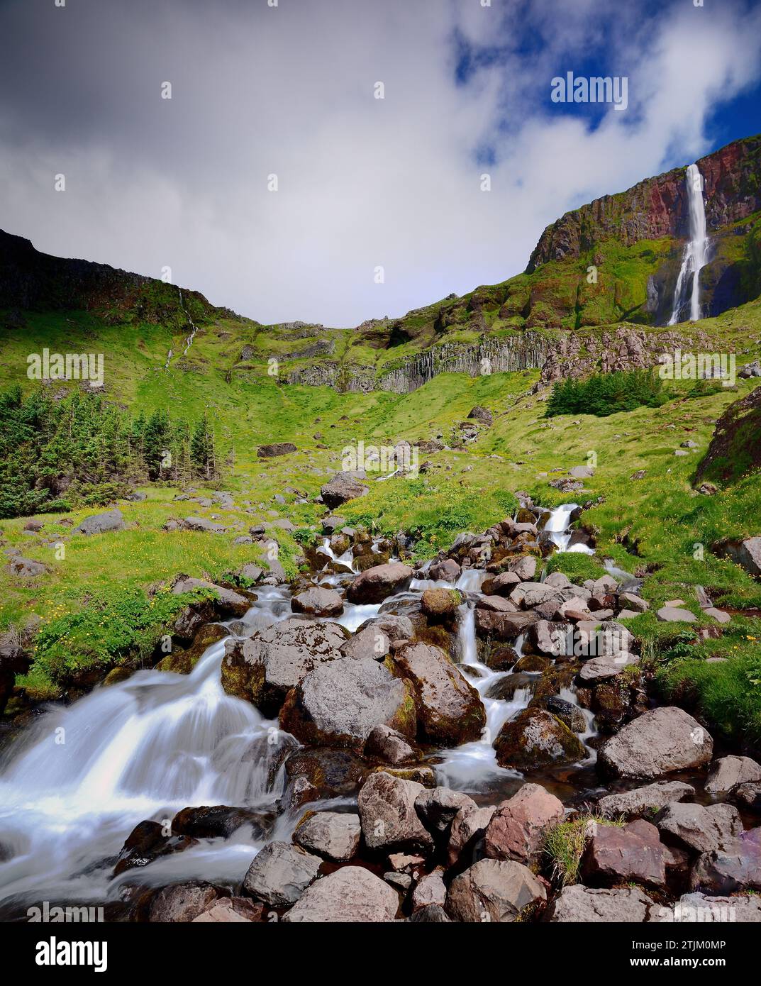 Bjarnafoss waterfall hi-res stock photography and images - Alamy