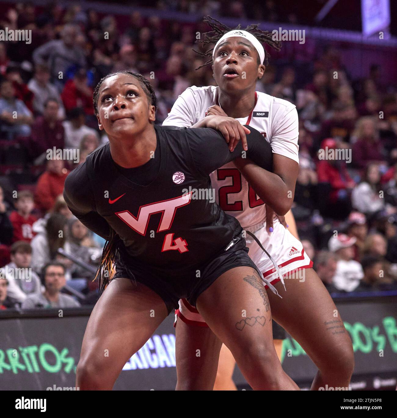 Piscataway, United States. 20th Dec, 2023. Virginia Tech Hokies forward ...