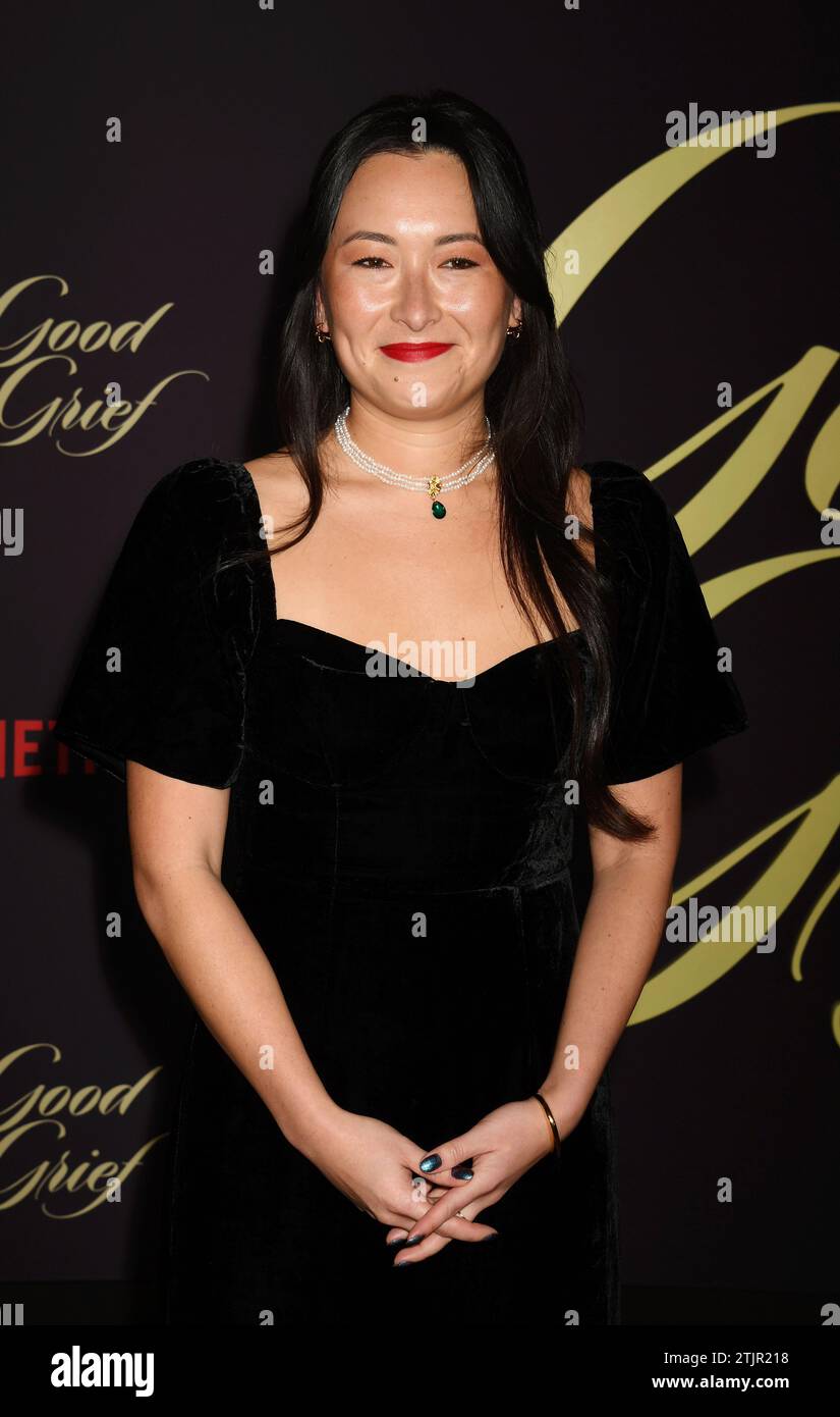 LOS ANGELES, CALIFORNIA - DECEMBER 19: Megan Zehmer attends the Los ...