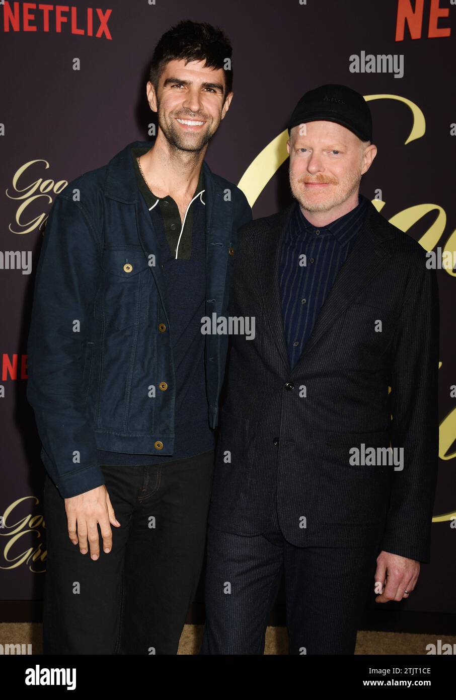 LOS ANGELES, CALIFORNIA - DECEMBER 19: (L-R) Justin Mikita and Jesse ...