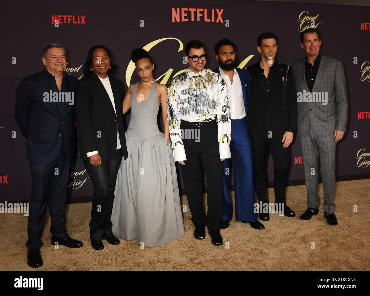 LOS ANGELES, CALIFORNIA - DECEMBER 19: (L-R) Ted Sarandos, Co-CEO of ...