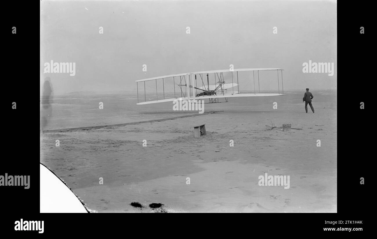 North Carolina, USA. 17th Dec, 2023. FILE: Orville Wright makes the ...
