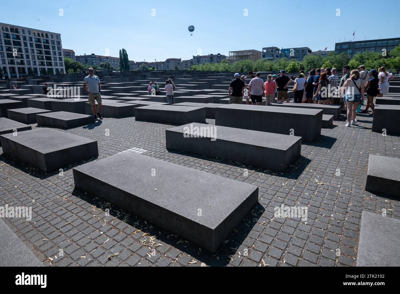 Memorial to the Murdered Jews of Europe in Berlin Germany Stock Photo ...