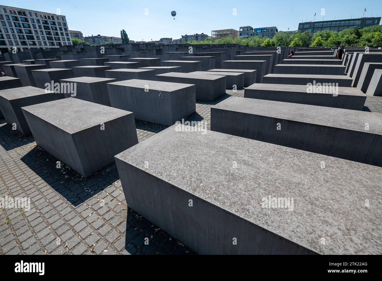 Memorial to the Murdered Jews of Europe in Berlin Germany Stock Photo ...