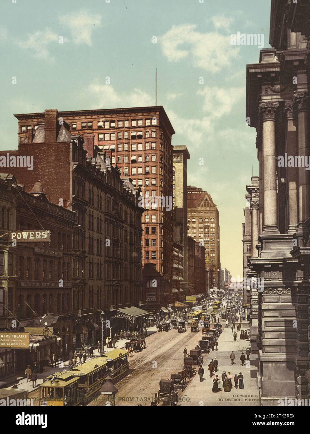 Chicago street 1900 hi-res stock photography and images - Alamy