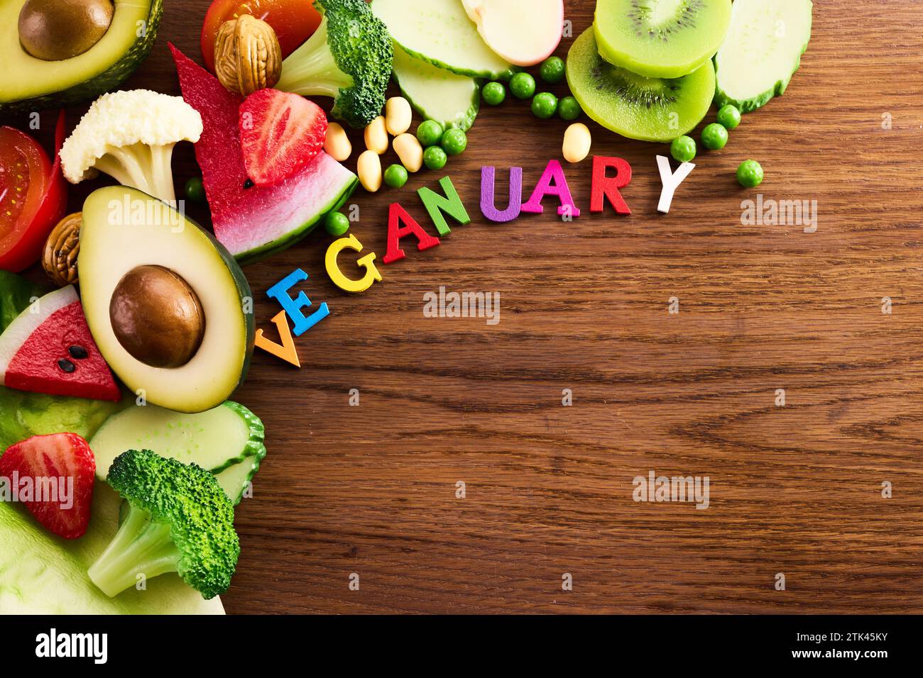 Veganuary month hi-res stock photography and images - Alamy
