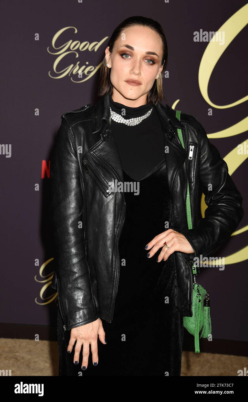 LOS ANGELES, CALIFORNIA - DECEMBER 19: Alice Kremelberg attends the Los ...