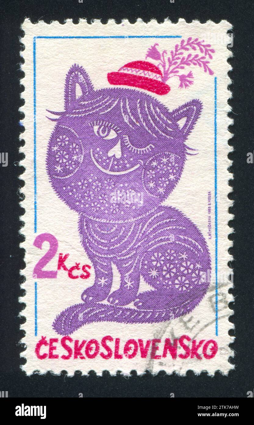 CZECHOSLOVAKIA - CIRCA 1980: stamp printed by Czechoslovakia, shows ...
