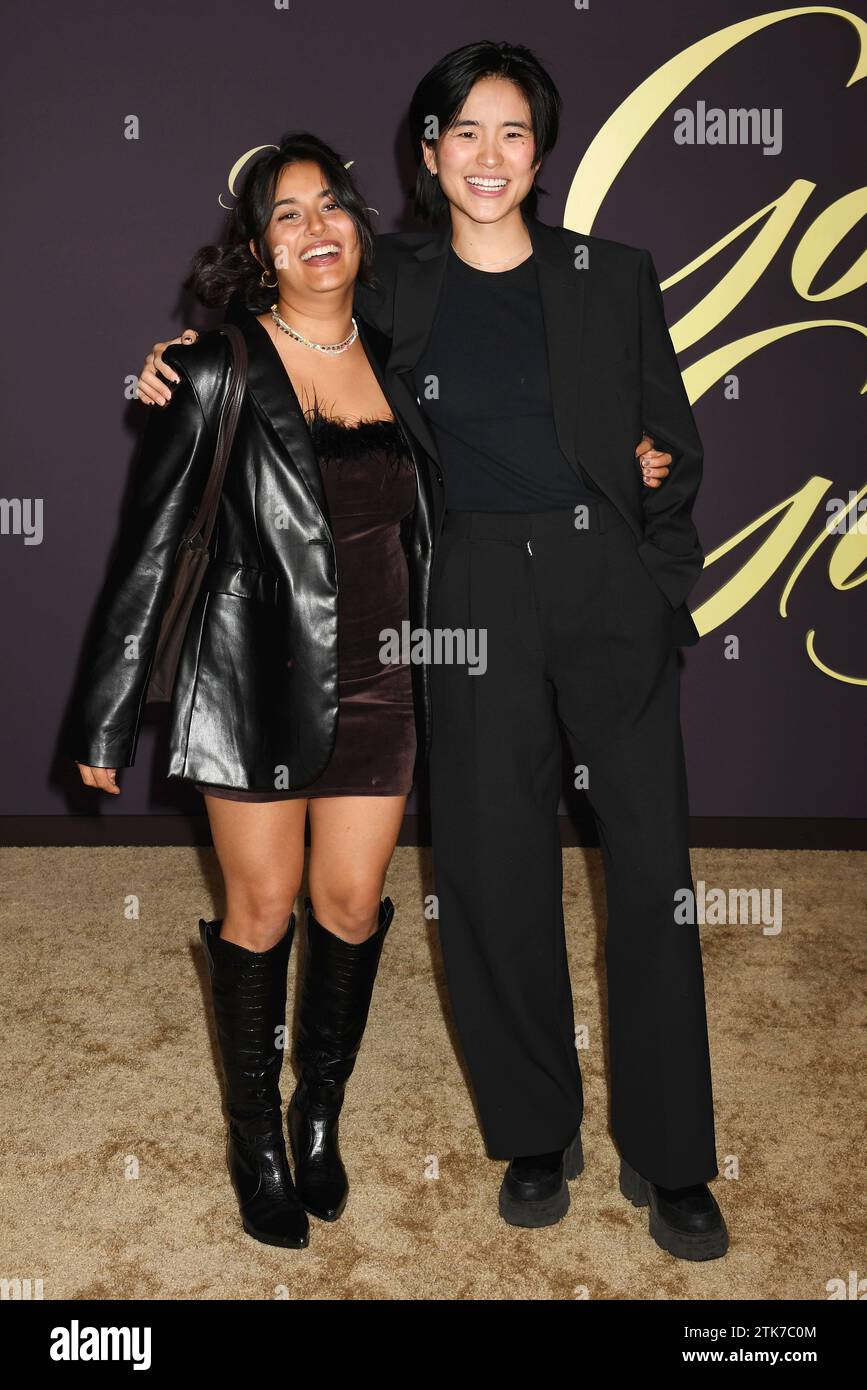 LOS ANGELES, CALIFORNIA - DECEMBER 19: Asmita Paranjape, Terry Hu ...