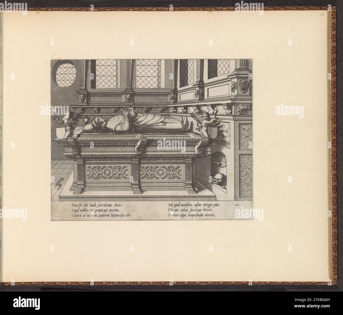 Graf monument for a priest, 1563 Grave monument with the image of a ...