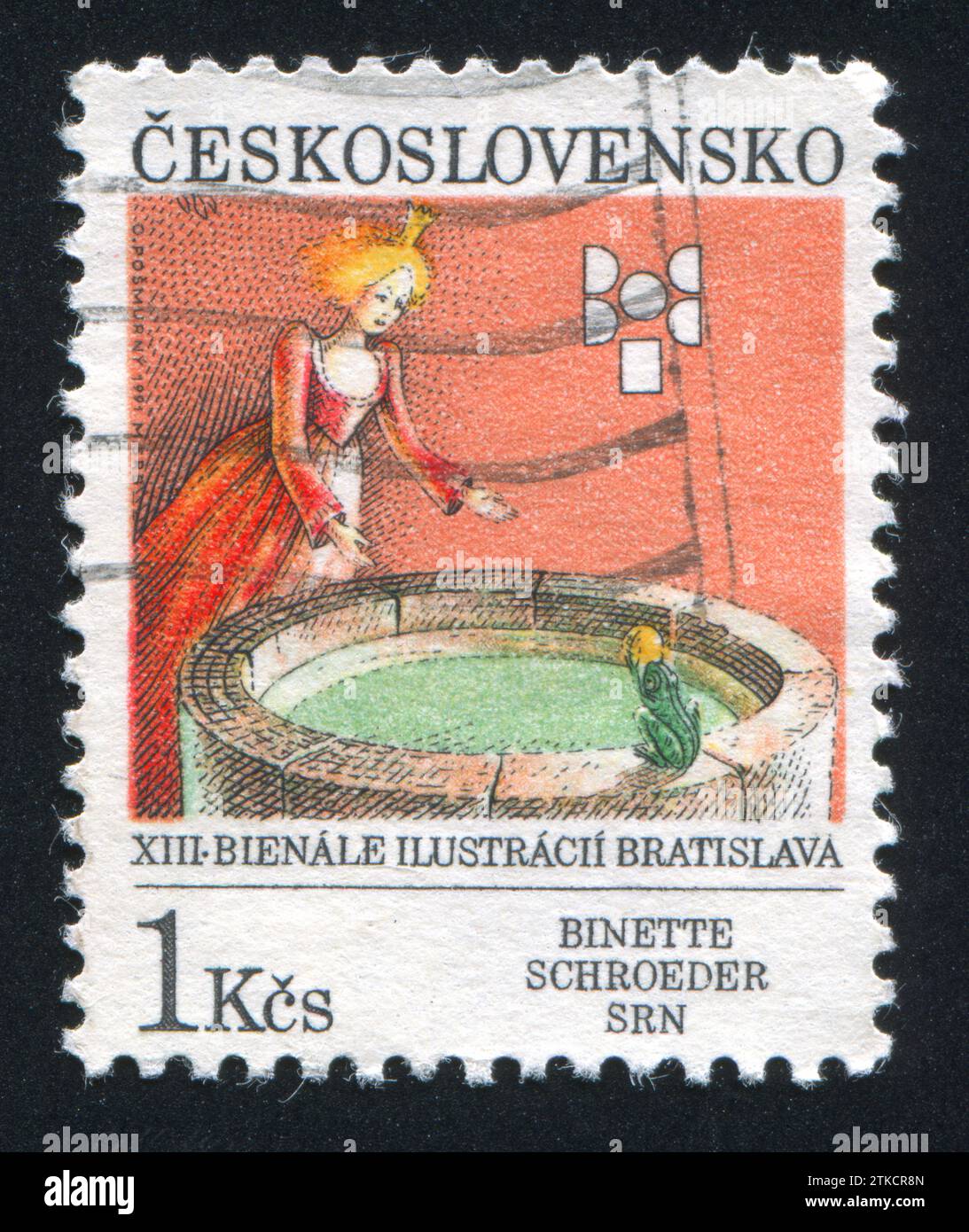 CZECHOSLOVAKIA - CIRCA 1991: stamp printed by Czechoslovakia, shows ...