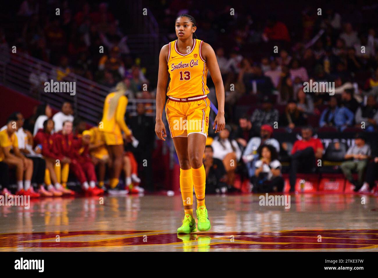 LOS ANGELES, CA - DECEMBER 10: USC Trojans forward Rayah Marshall (13 ...