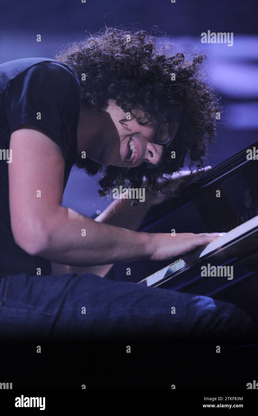 Verona Italy 2009-06-07 : Giovanni Allevi live concert during the music ...