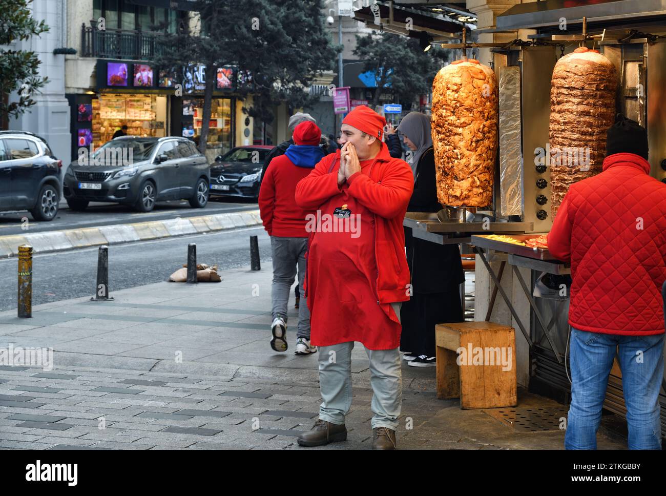 Shawarma stand hi-res stock photography and images - Alamy