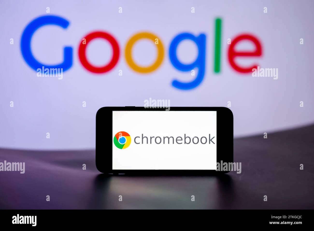 India. 20th Dec, 2023. In this photo illustration, the Google ...