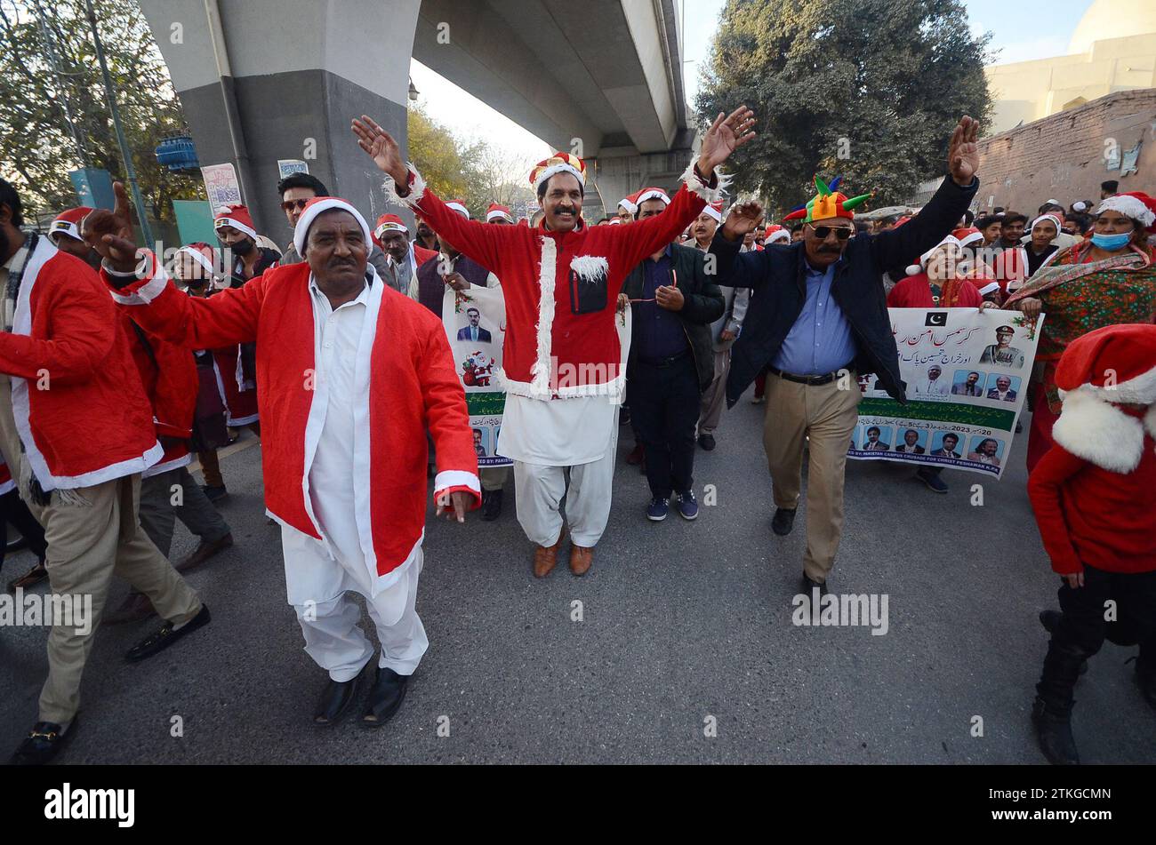 Peshawar, Peshawar, Pakistan. 20th Dec, 2023. Members of the Pakistani ...
