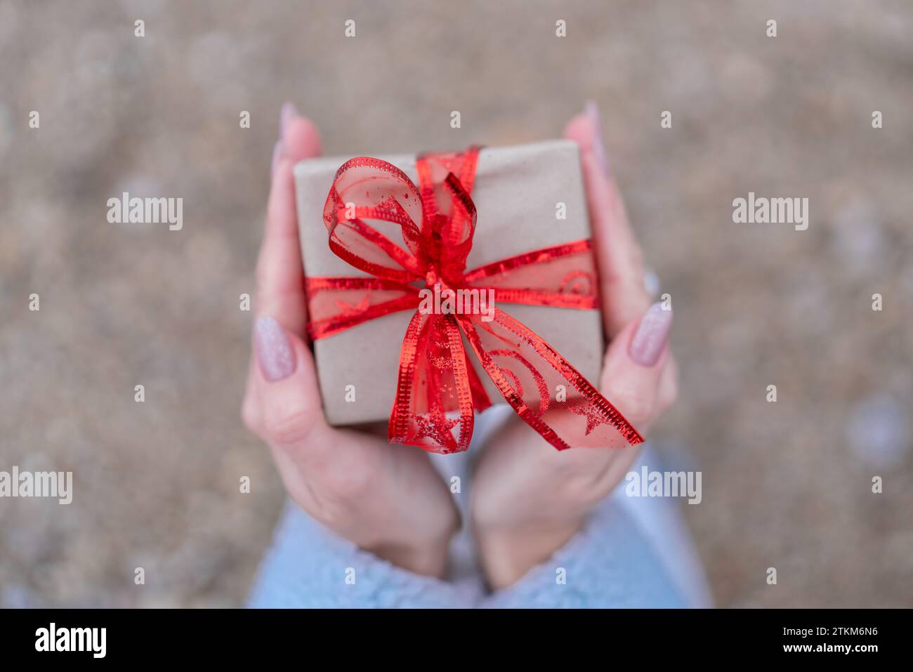 The act of giving hi-res stock photography and images - Alamy