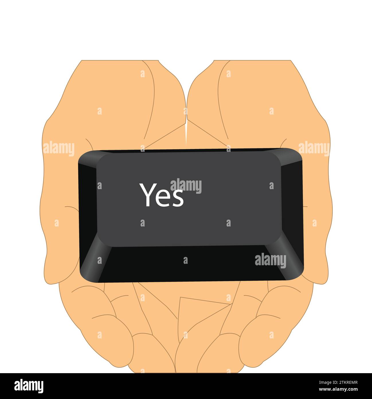 Computer keyboard button Stock Vector Images - Alamy