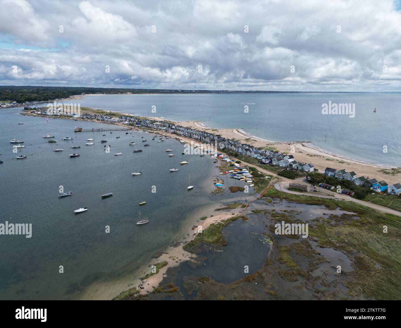 Mudeford aerial hi-res stock photography and images - Alamy