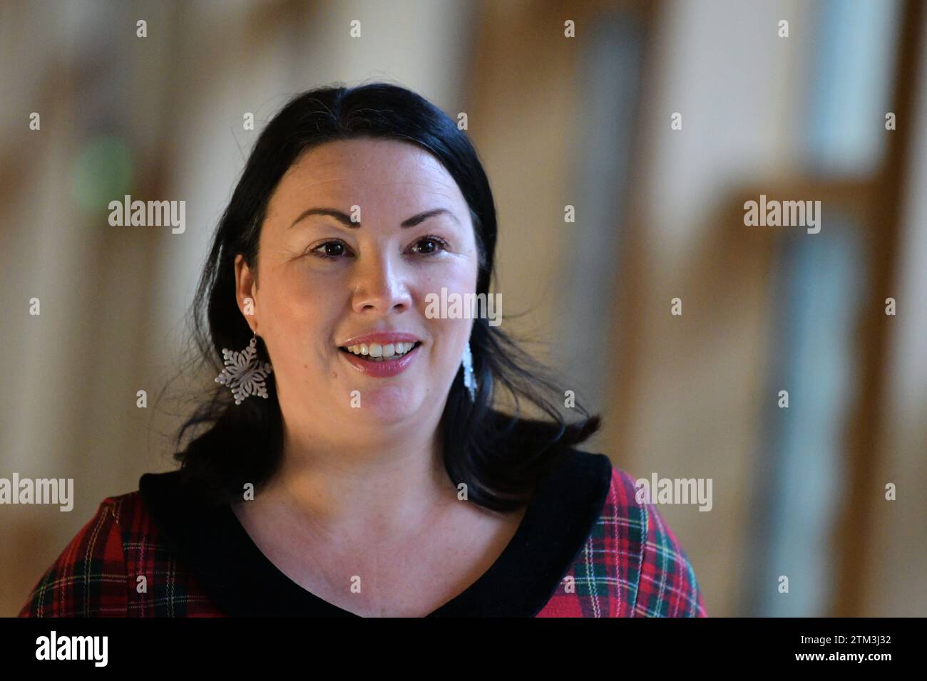 Edinburgh Scotland, UK 20 December 2023Monica Lennon MSP at The ...