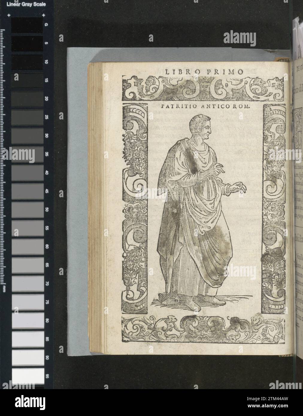 Romeins Patricier in toga, Christoph Krieger, After Cesare Vecellio ...