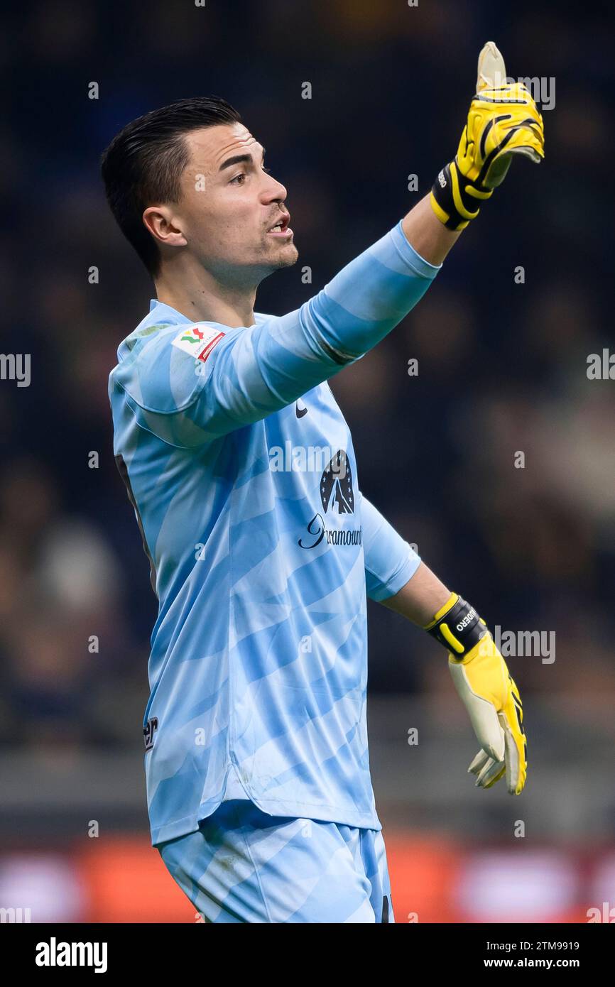 Milan, Italy. 20 December 2023. Emil Audero of FC Internazionale ...